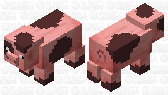 muddy pig Minecraft Mob Skin