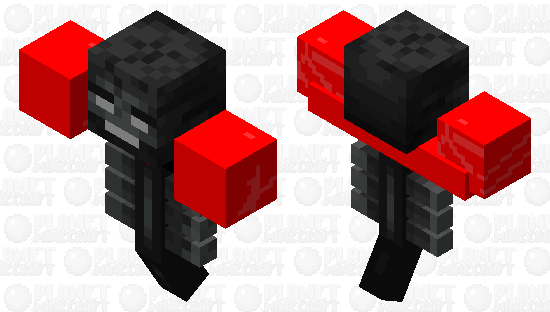 BOXING WITHER Minecraft Mob Skin