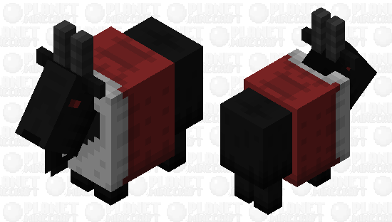 Krampus Goat Minecraft Mob Skin