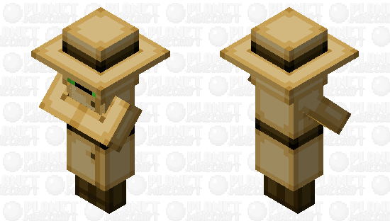 Not a creeper in a trenchcoat Minecraft Mob Skin