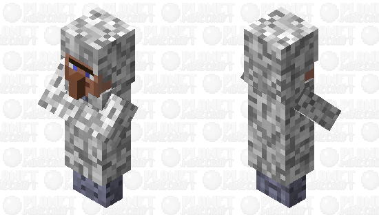 white villager Minecraft Mob Skin