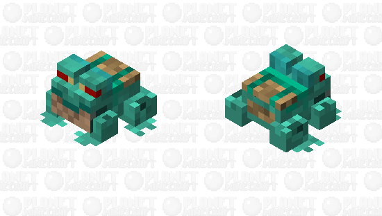 Warped Toad (Alex’s Mobs) Minecraft Mob Skin