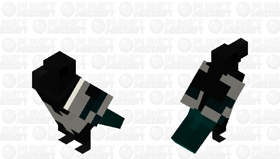 Eurasian Magpie Minecraft Mob Skin