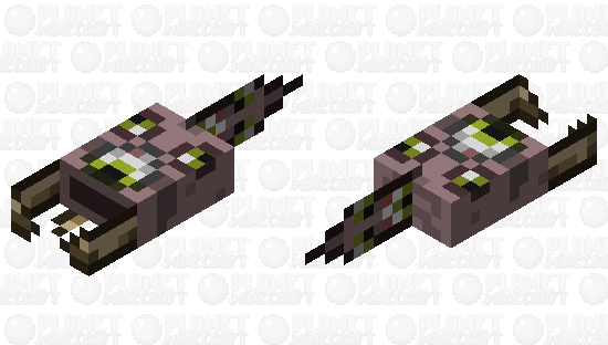terraria eater of worlds axoletol Minecraft Mob Skin