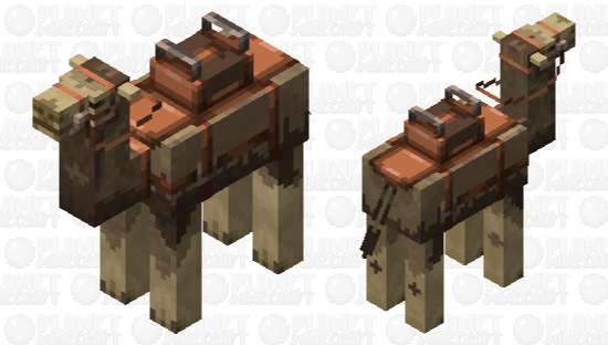 Wild Bactrian Camel Minecraft Mob Skin