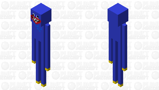 Huggy wuggy Minecraft Mob Skin