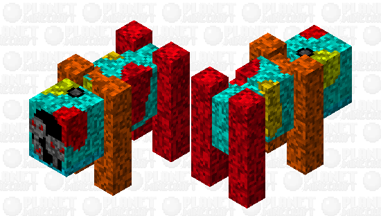 mutant doey the dough man Minecraft Mob Skin