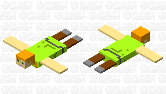 Alex's Turtle Minecraft Mob Skin