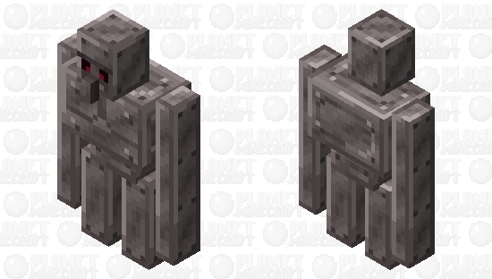 Vanilla Spice Iron Golem Minecraft Mob Skin