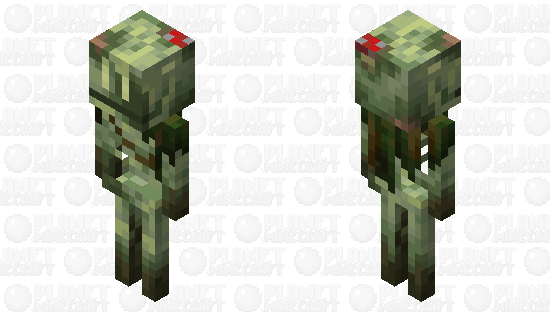 Sniffed (Sniffer Bogged) Minecraft Mob Skin