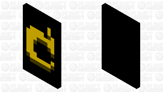 Black mojang cape Minecraft Mob Skin