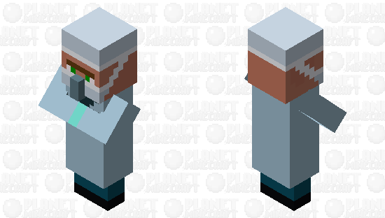 villager surgeon CHNO Minecraft Mob Skin