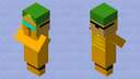 Evil Business axolotl Minecraft Mob Skin
