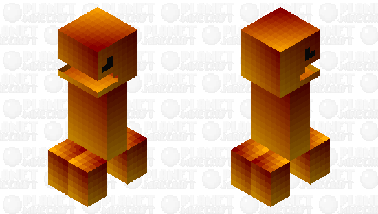 Lava creeper Minecraft Mob Skin