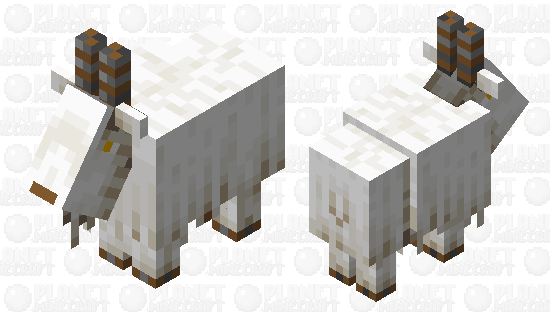 copper-drunken goat Minecraft Mob Skin