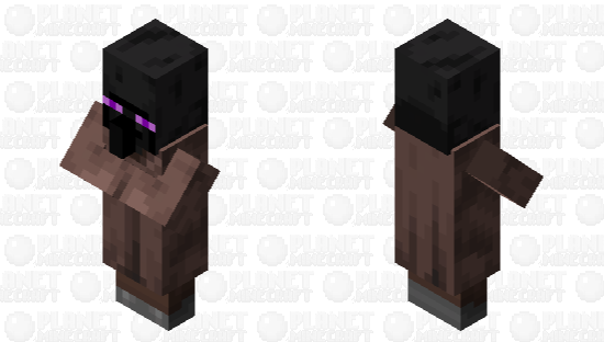 End Tainted Villager (With Robes) Minecraft Mob Skin