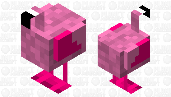 flamingo Minecraft Mob Skin