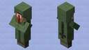 Гуль-житель (одноглазый) Minecraft Mob Skin