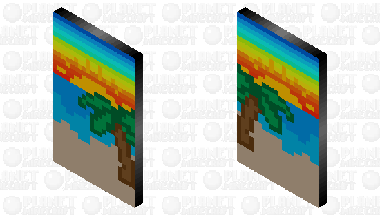 HD Beach cape Minecraft Mob Skin