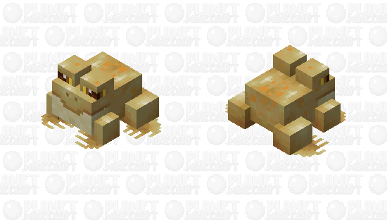 The most poisonous American toad; Colorado toad Minecraft Mob Skin