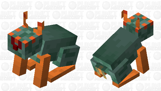 Guabbit (Guardian Rabbit) Minecraft Mob Skin