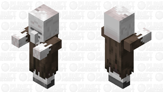 Zombie Ghastillager Minecraft Mob Skin