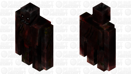 A blood-stained IRON GOLEM! Minecraft Mob Skin
