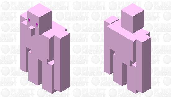 Girl iron golem Minecraft Mob Skin