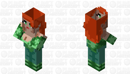 POISON-IVY-villager Minecraft Mob Skin