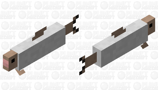 Sheep Salmon Minecraft Mob Skin