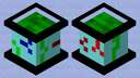 fish tank (with duckweed) Minecraft Mob Skin