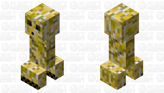 Support Creeper (Primitive Mobs) Minecraft Mob Skin