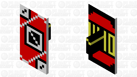 blocked- uno card Minecraft Mob Skin