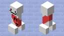 red Minecraft Mob Skin