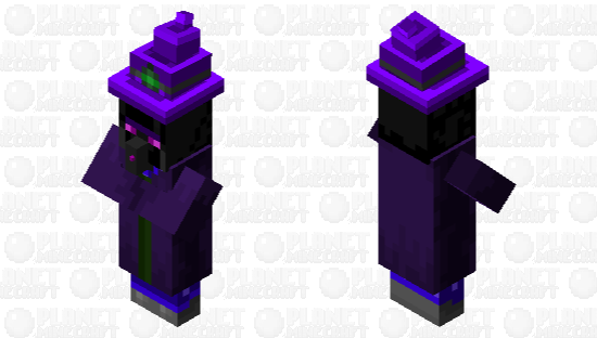 Ender Witch Minecraft Mob Skin