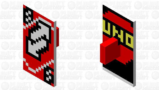 uno reverse card Minecraft Mob Skin