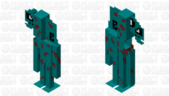 Biomorph Crusifixion Minecraft Mob Skin