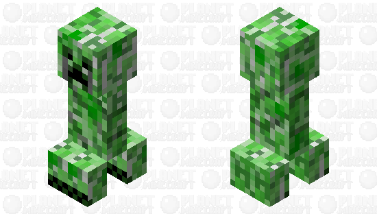 creeper crying gunpowder tears Minecraft Mob Skin