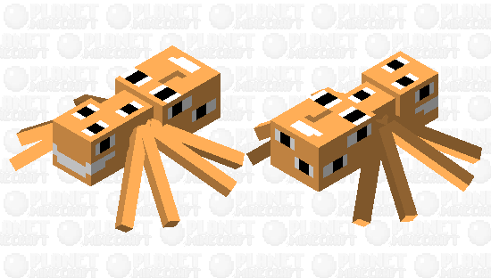 Spider Face Skin (Dream Idea) Minecraft Mob Skin