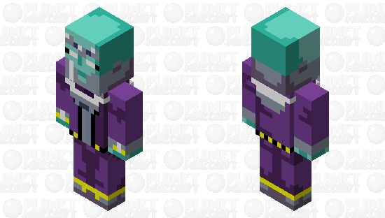 BRAINIAC-evoker Minecraft Mob Skin