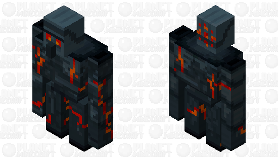 Magma Golem Minecraft Mob Skin