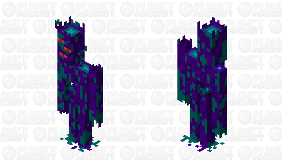 Warped Creaking Minecraft Mob Skin