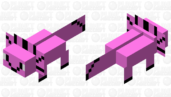 basic, happy, axolotl! Minecraft Mob Skin
