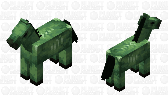 Zombie Horse New Texture Minecraft Mob Skin