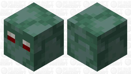 Guardicube (Guardian Cube) (magmacube) Minecraft Mob Skin