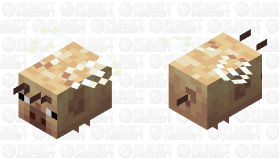 Cold Pee (Pig Bee) Minecraft Mob Skin