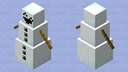 Happi snowman Minecraft Mob Skin