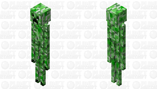 Creeperman (Creeper Enderman) Minecraft Mob Skin