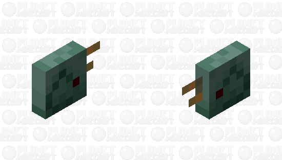 Guautilus (Guardian Nautilus) Minecraft Mob Skin