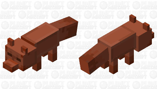 Cute red fox texture pack :) Minecraft Mob Skin